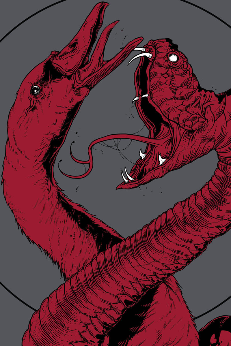 Gig Poster "Swans" – Mike Sandoval Store